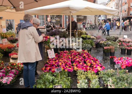 Flower market in Copenhagen, Denmark Stock Photo - Alamy