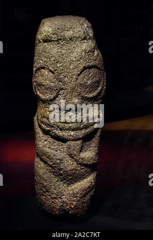 Anthropomorphic Sculpture from Tiki - Oceania - Polynesia - French ...