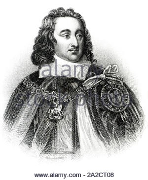 George Monck, 1st Duke of Albemarle by Samuel Cooper Stock Photo - Alamy