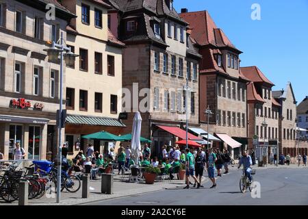 FURTH, GERMANY - MAY 6, 2018: City bus Mercedes-Benz Citaro in Furth ...