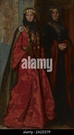 Edwin Austin Abbey King Lear, Act I, Scene I The Metropolitan Museum of Art Stock Photo - Alamy