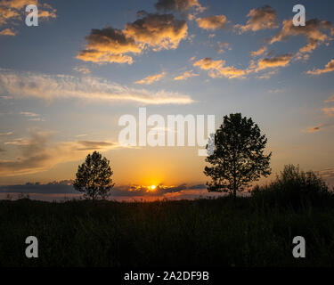 Sunset in Appalachia Stock Photo - Alamy