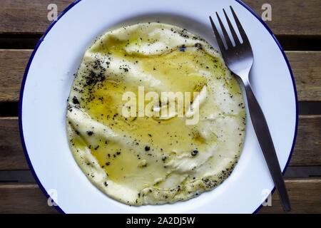 Traditional Sfakia Pie ( Pites Sfakianes ) Round Cheese Pie with Honey ...