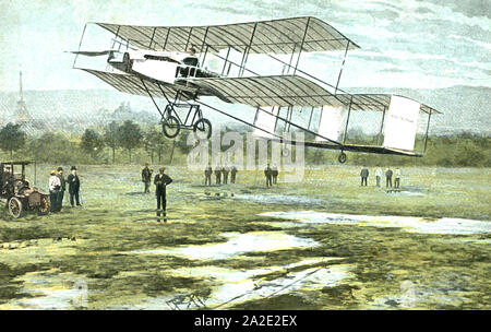 Henri Farman (1874-1958), French aviator and aircraft constructor ...