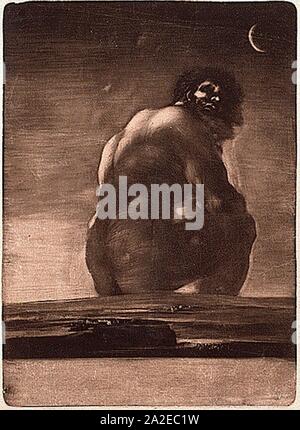 Coloso de Goya (estampa Stock Photo - Alamy