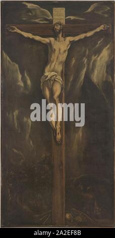 El Greco and Workshop - Christ on the Cross, c. 1600-1610 Stock Photo ...