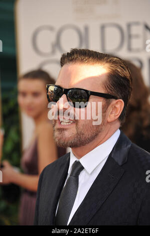 Ricky Gervais 68th Annual Golden Globe Awards held at The Beverly ...