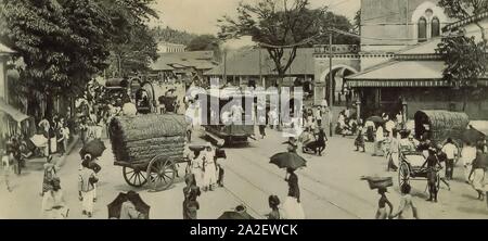 Electric tramway in Colombo , Sri Lanka Stock Photo - Alamy