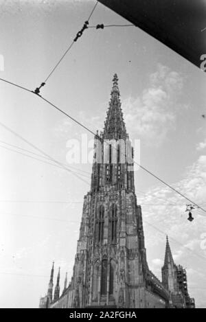 Ulm, Germany. The Ulm Minster Ulmer Munster, a Lutheran temple and ...