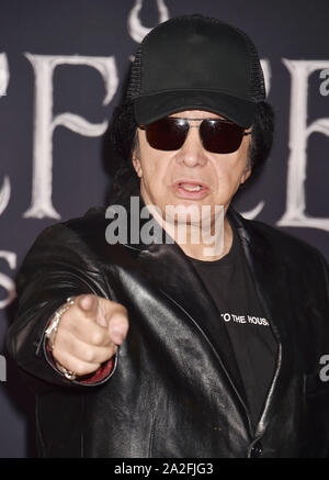 Gene Simmons at the World premiere of Disney's 'Maleficent: Mistress Of ...