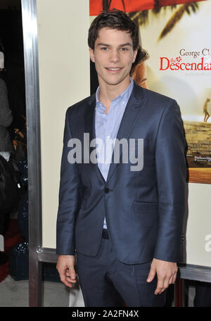 NICK KRAUSE THE DESCENDANTS. LOS ANGELES PREMIERE BEVERLY HILLS LOS ...