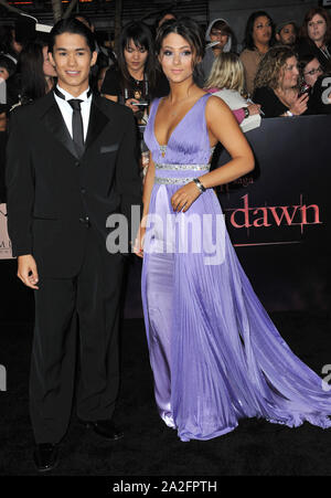 BooBoo Stewart & sister Feivel Stewart at the world premiere of "The ...