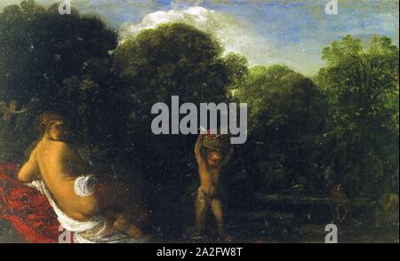 Das Reich der Venus by Adam Elsheimer depicts the mythological scene of ...