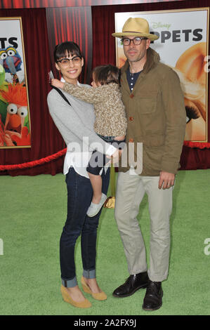 JASON LEE THE MUPPETS. WORLD PREMIERE HOLLYWOOD LOS ANGELES CALIFORNIA ...