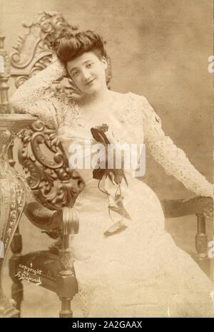 Emma Calve, opera singer (SAYRE 21374 Stock Photo - Alamy