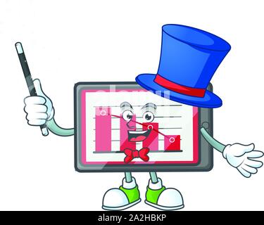 Witch down chart horizontal table for report Stock Vector Image & Art ...