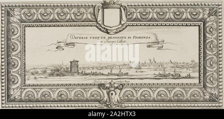 Jacques Callot. Frontispiece, from Various Scenes Designed in Florence ...