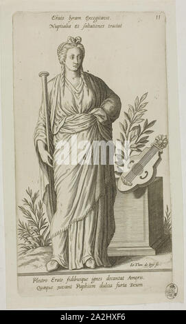 Erato, the muse of lyric poetry in Greek mythology Stock Photo - Alamy