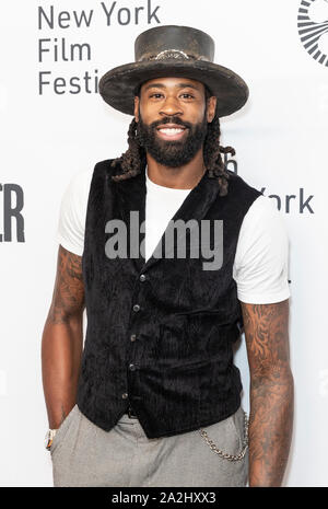 DeAndre Jordan attends THE JOKER New York Premiere, during the 57th New ...