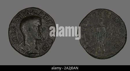 Roman Empire, Maximus (236 238), As, Rome; 236 238 Mint of Rome, Werus ...
