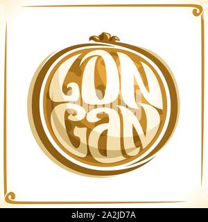 Vector logo for Longan Fruit Stock Vector Image & Art - Alamy