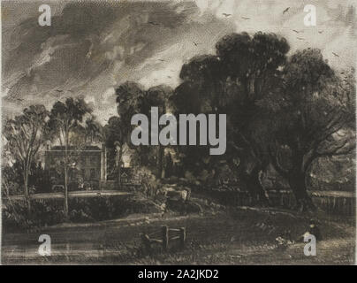 Suffolk Landscape by John Constable Stock Photo - Alamy