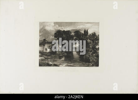 John Constable - The Mill Stream Stock Photo - Alamy