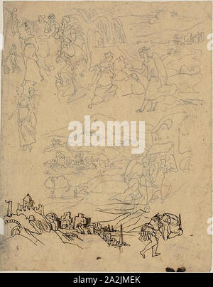 Sketches for Biblical Scenes Rodolphe Bresdin French. Sketches for ...