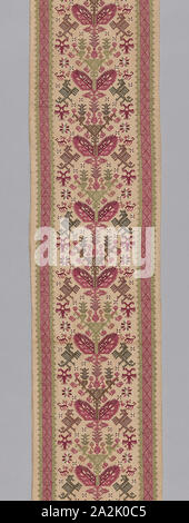 Curtain (For a Bed). Greece, Dodecanese Islands, Patmos. Date: 1601 ...