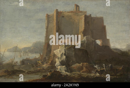 Domenico Gargiulo (1609-1675). Italian painter. Massacre of the ...
