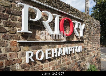 The Priory Hospital, Priory Lane, Roehampton, London, SW15, UK Stock ...