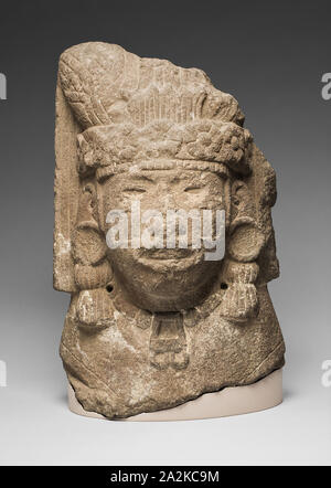 Aztec (Mexica). Head of Xilonen, the Goddess of Young Maize. 1400–1500 ...