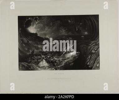 The Deluge, from Illustrations of the Bible, 1831 Stock Photo - Alamy