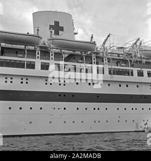 Hospital ship of the German Red Cross, 1916 Stock Photo - Alamy