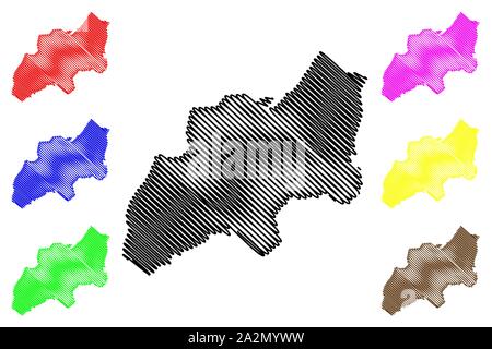 Khatlon Region (Republic of Tajikistan, Regions of Tajikistan) map ...