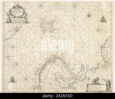 De zee custen van Ruslant, Laplant, Finmarcken, Spitsbergen en Nova ...