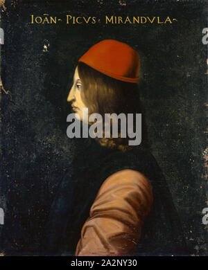 Portrait of Giovanni Pico della Mirandola. Museum: Herzog August ...