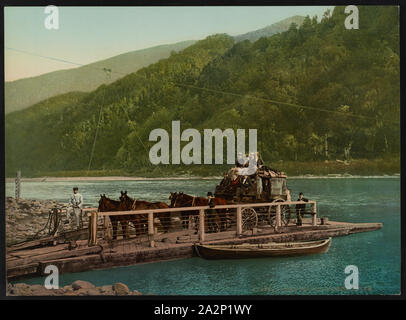 Punt on Inangahua River Stock Photo - Alamy