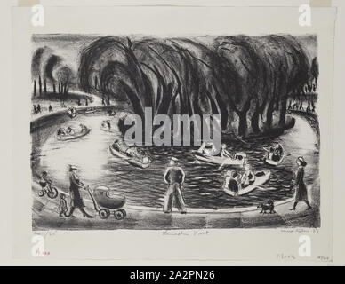 Max Kahn, American, 1904-2005, Night Landscape, 1939, lithograph ...