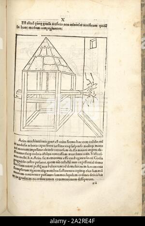 Ram with metal ram head, Warfare in the Middle Ages, siege weapon ...