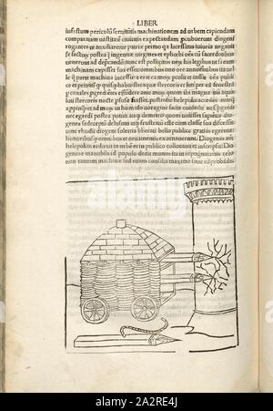 Ram with metal ram head, Warfare in the Middle Ages, siege weapon ...