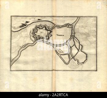 Plan of Verdun Stock Photo - Alamy