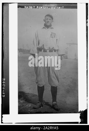 Ray ''Rabbit'' Powell, Detroit AL (baseball Stock Photo - Alamy
