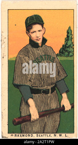 Raymond, Seattle Team, baseball card portrait Stock Photo - Alamy