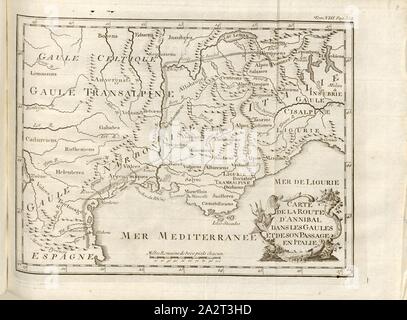 Map of Gaul Stock Photo - Alamy