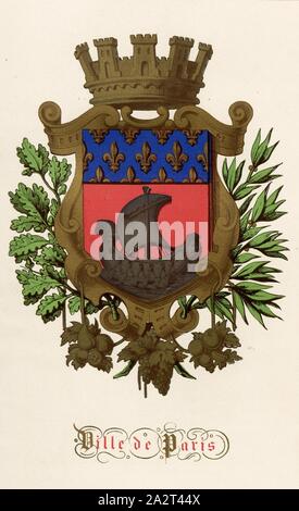 Coat of arms of Paris Stock Photo - Alamy