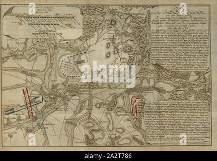 Plan of the Battle of Liegnitz on August 15, 1760. Rasp, publishing ...