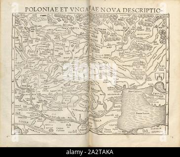 16th century Map of Poland Stock Photo - Alamy