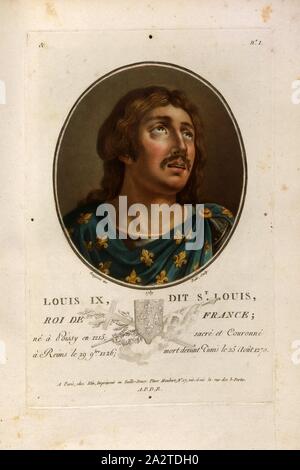 Saint Louis, roi de France, et un page Stock Photo - Alamy