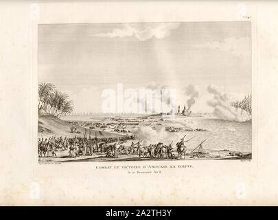 Battle of Aboukir, 25 July 1799. Museum: Musée de l'Histoire de France ...